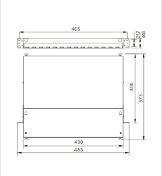 Fibremex U.S.A. - Products / Fiber Optic / Fiber Optic Termination Shelf